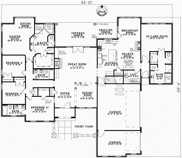 Tuscan Style House Plans | Explore Classic Tuscan Homes – Monster House ...